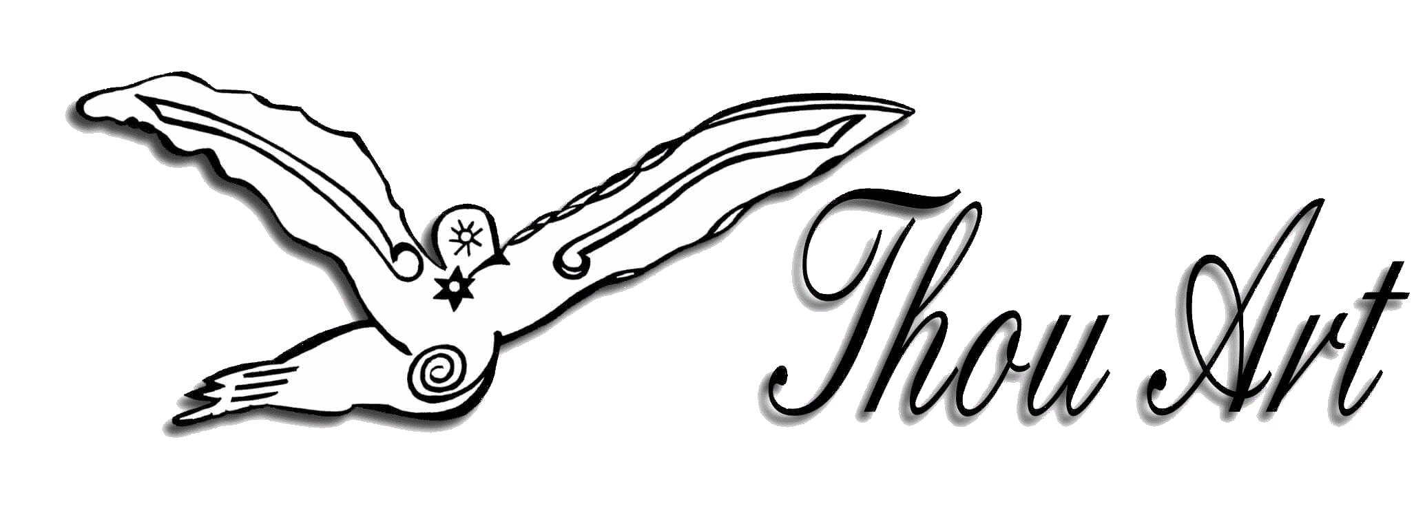 Thou Art - Spiritual Art and Poetry © Elexsoir Excelex